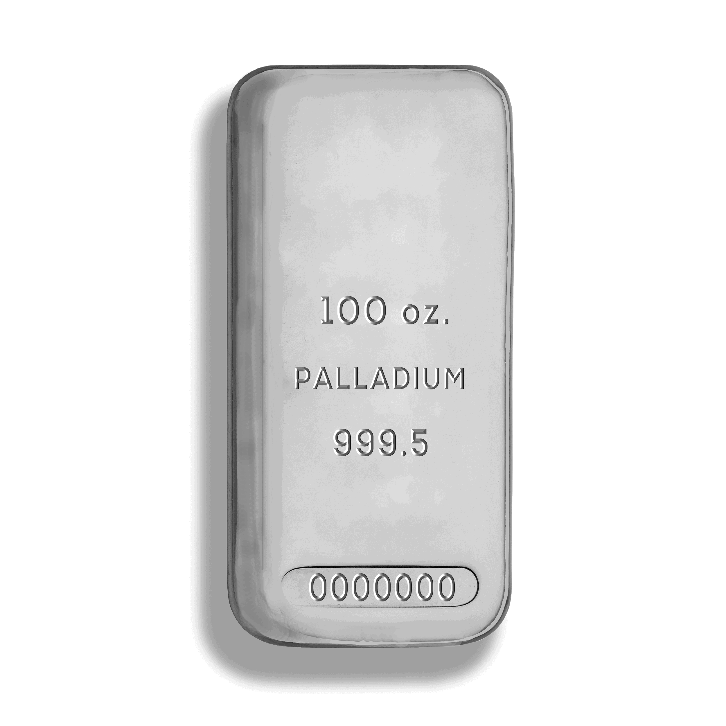 100 oz Palladium Bar - Buy 100 ounce Palladium Bars Online