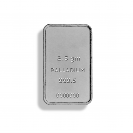 1 oz Palladium Bar - Buy 1 Ounce Palladium Bars Online