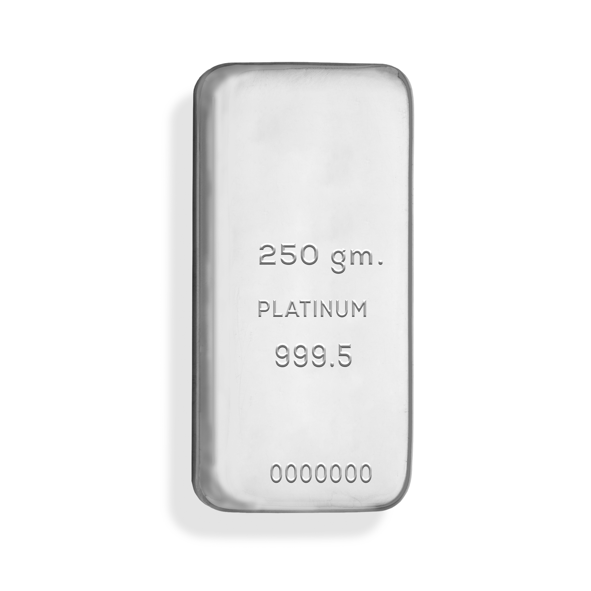250 Gm Platinum Bar Buy 250 Gram Platinum Bars Online