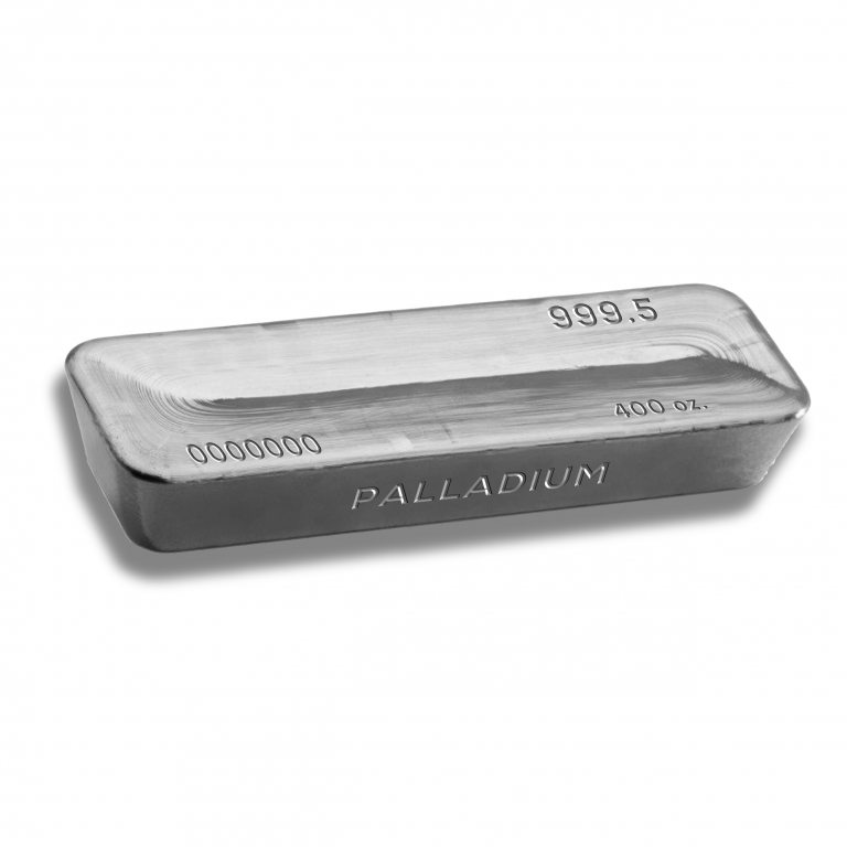 Palladium Bars - Palladium Biscuits, Bricks & Ingots
